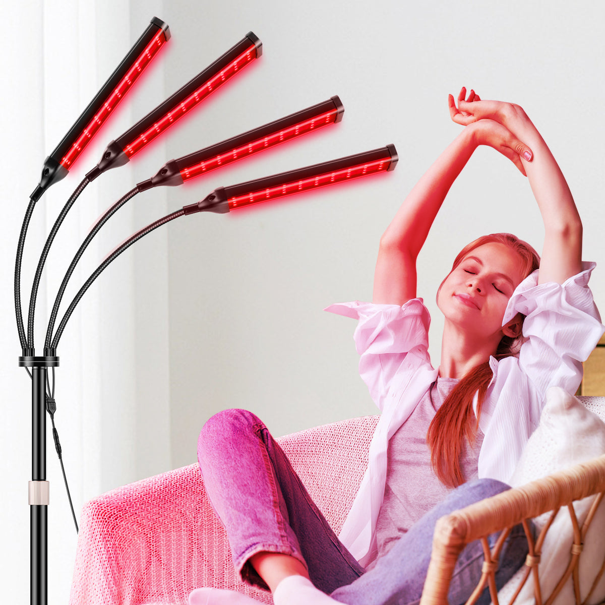 Viconor Infrared light therapy | 4 heads-More Beads, Flexibly Irradiat
